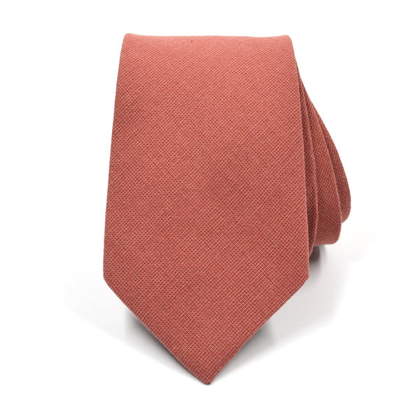 Solid Rust Tie - Art of The Gentleman