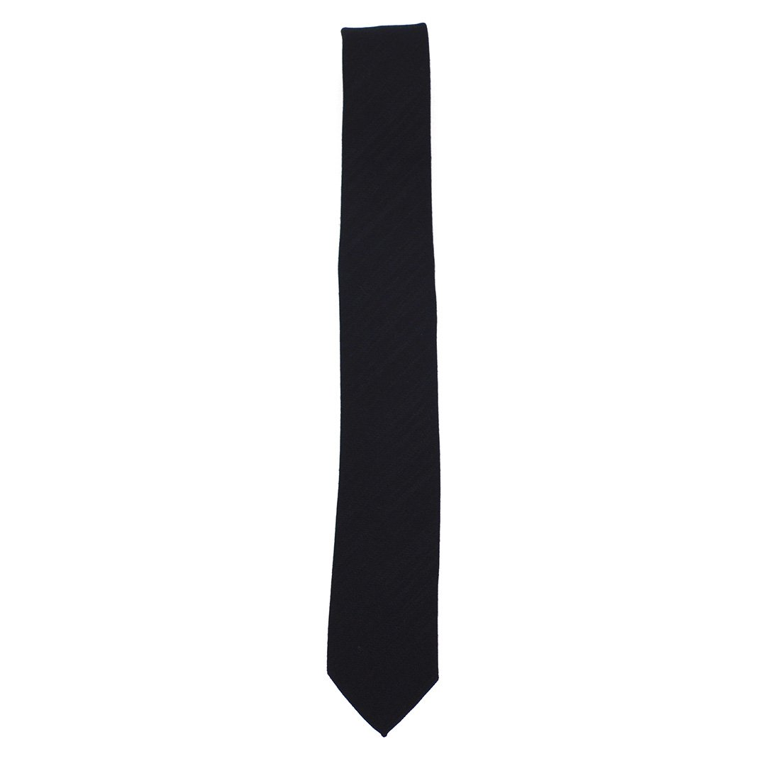 Plain Black Tie